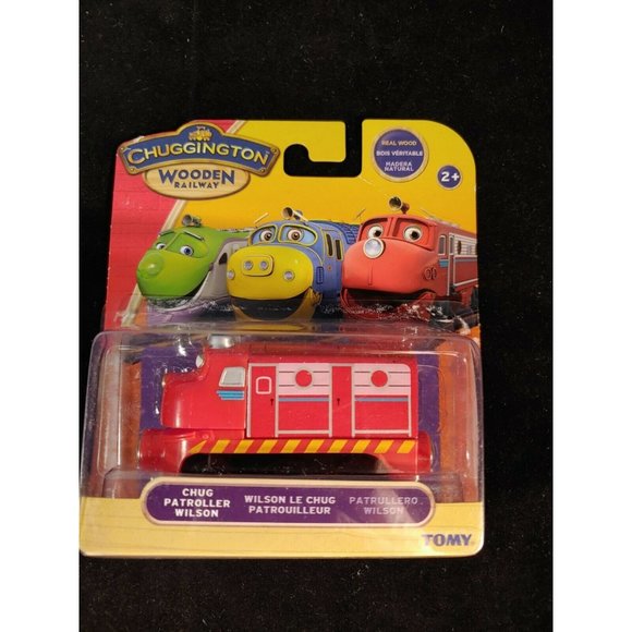 Tomy | Toys | New Chuggington Wooden Railway Train Chug Patrolle | Poshmark